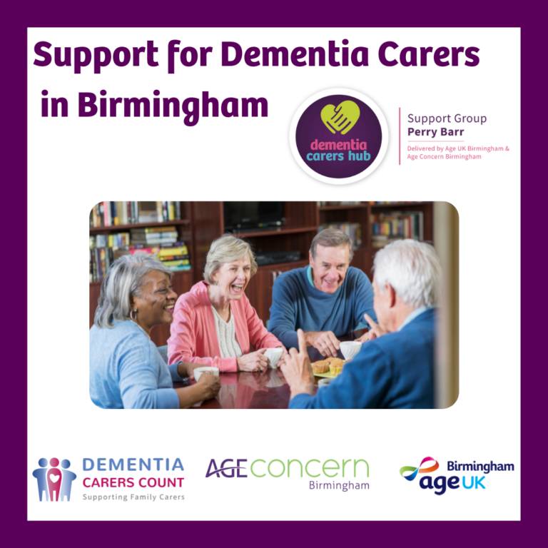 Dementia Carers Hub- Carer Support Group- Perry Barr- Oscott Community ...